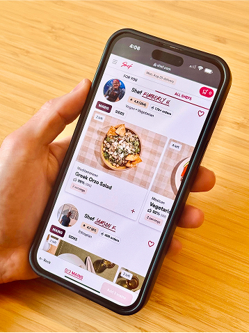 Shef | Homemade food, delivered to your door.